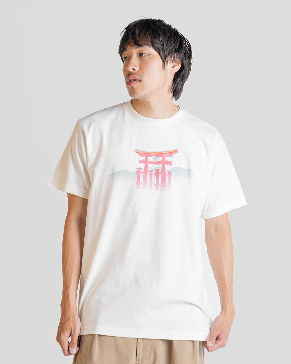 Beams Japan x KEIJI YANO TORII GATE TEE | 58040051218-51 | AFEW STORE